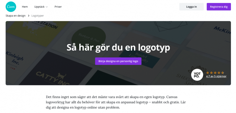 Gör en egen företagslogga - 5 bästa verktygen vi testat